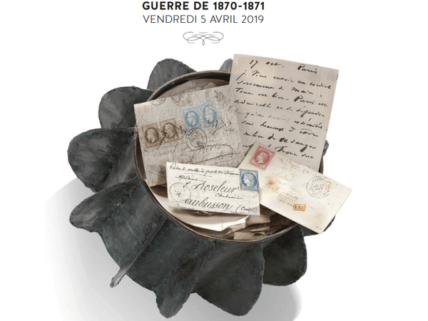Vente aux enchères exceptionnelle d'histoire postale de la guerre de 1 ...